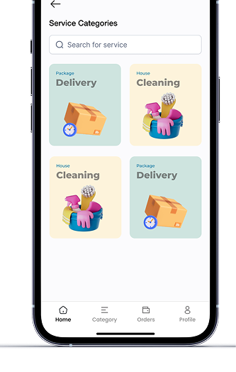 ServEase App - On-Demand Local Services App | Cleaning, Delivery & More
